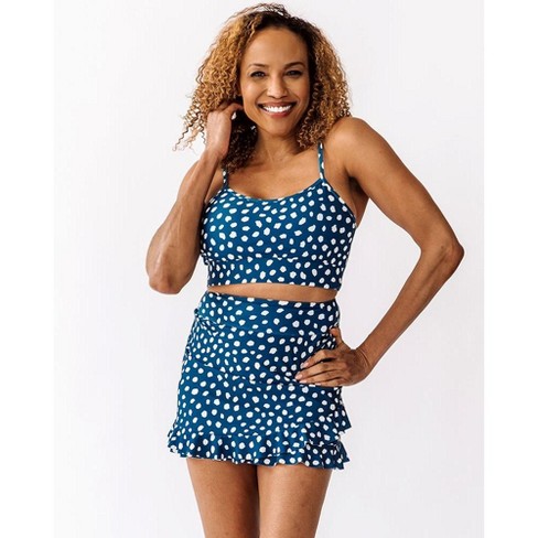 Lime Ricki Women's Indigo Dot Bralette : Target