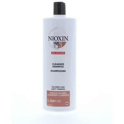 Nioxin System 3 Cleanser Shampoo, 33.8 oz : Target