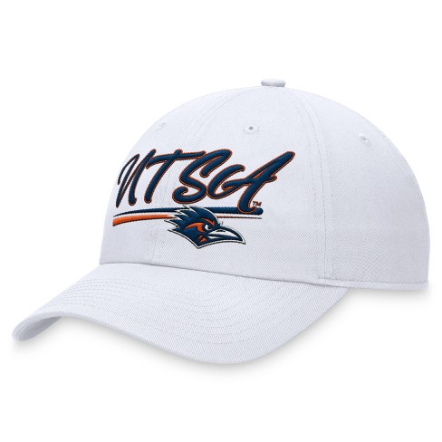 Ncaa Utsa Roadrunners Unstructured Washed Cotton Twill Hat - White : Target