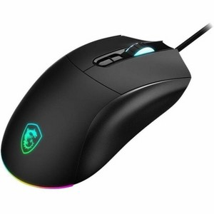 MSI FORGE GM320 Gaming Mouse - Optical - Cable - Black - USB 2.0 ...