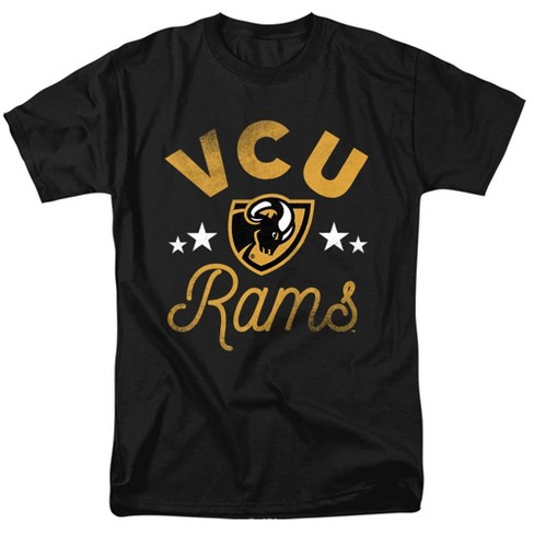 Virginia Commonwealth University Official Rams Adult T-shirt, Black ...