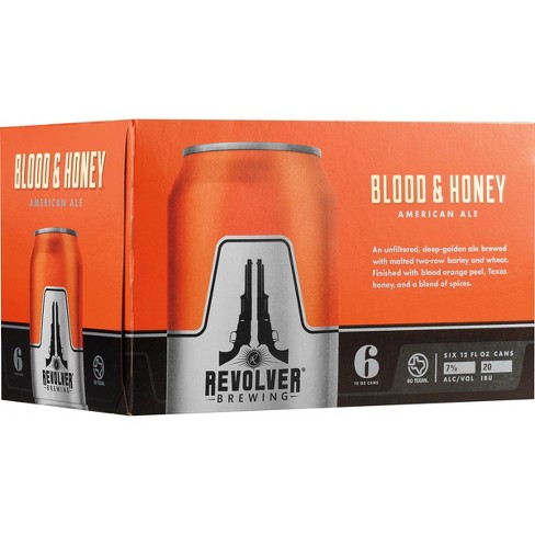 Revolver Blood & Honey Ale Beer - 6pk/12 Fl Oz Cans : Target