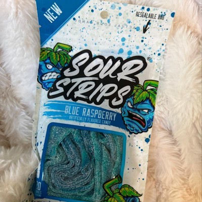 Sour Strips Blue Raspberry - 3.4oz : Target