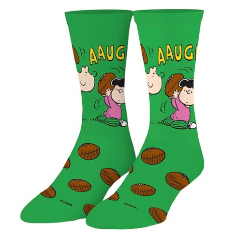 Cool Socks, Charlie Brown Football, Peanuts Comic Strip Silly Novelty ...
