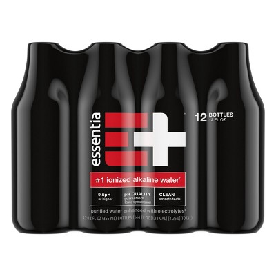 Essentia Purified Water - 12pk/12 Fl Oz Bottles : Target