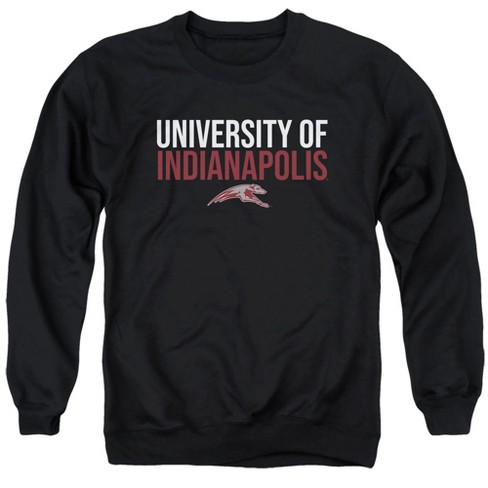 University Of Indianapolis Official Stacked Adult Crewneck Sweatshirt ...