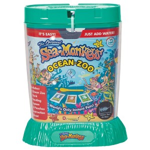 Sea-Monkey Ocean Zoo Aquarium Kit - Instant Pet, Educational Fun Ages 6 ...
