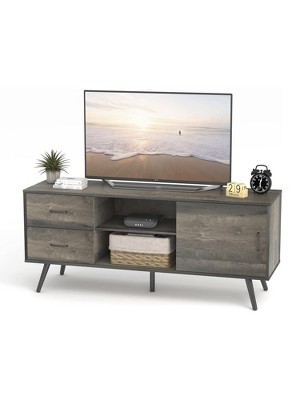 Ramona Console With Shelf Tv Stand For Tvs Up To 44" Clear ...