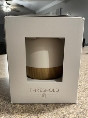 Small Woodgrain Essential Oil Diffuser - Threshold™: Ultrasonic Aroma ...