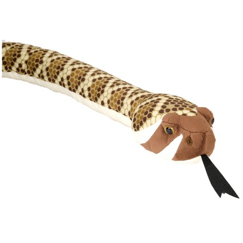 Wild Republic Plush Snake Western Diamondback Rattlesnake Stuffed ...