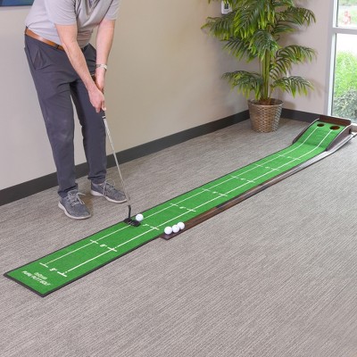 Gosports Pure Putt Golf 9 Ft Putting Green Ramp - Premium Wood Putting ...