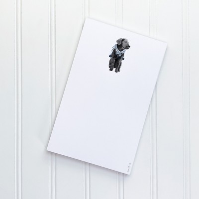 Preppy Retriever 5" X 8" Winter Notepad By Ramus & Co (50 Heavyweight ...