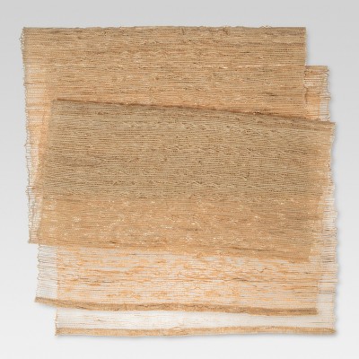 Natural Ramie Kitchen Textiles Table Runner - Threshold™ – Target ...