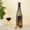 Twine Wine Bottle Cork Holder Metal Decorative Wine Cork Collection ...