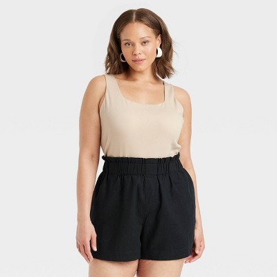 Women's 4-way Stretch Tank Bodysuit - Auden™ Beige Xxl : Target