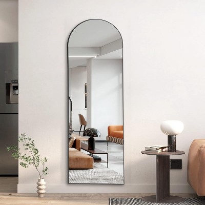Arched Full Length Mirror 65"x 22" Freestanding/wall Mounted : Target