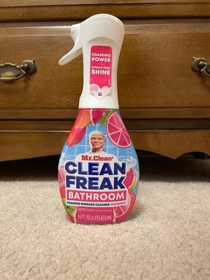Mr. Clean Clean Freak Grapefruit Bathroom Foaming Surface Cleaner - 16 ...