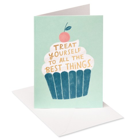 'all The Best Things' Birthday Card: Carlton Cards, Cupcake Design ...