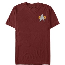 Men's Star Trek: Deep Space Nine Ds9 Rainbow Unity Emblem T-shirt ...