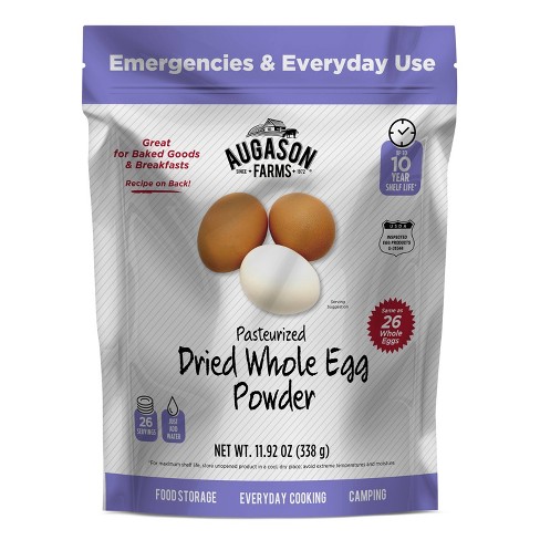 Augason Farms Whole Egg Pouch - 11.92oz : Target