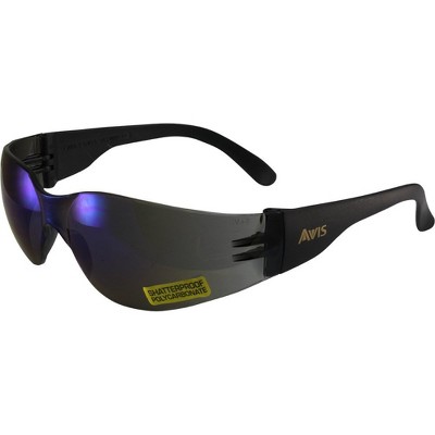 Global Vision Eyewear Rider Safety Motorcycle Glasses With Blue Lenses ...