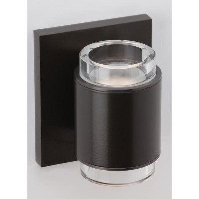 Generation Lighting Angelo 13"h Weathered Oak And Slated Gray Metal ...