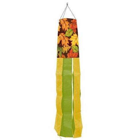 Briarwood Lane Leaf Toss Fall Windsock Wind Twister 40x6 For Fall Wind ...