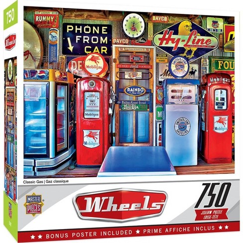 Masterpieces Inc Classic Gas 750 Piece Jigsaw Puzzle : Target