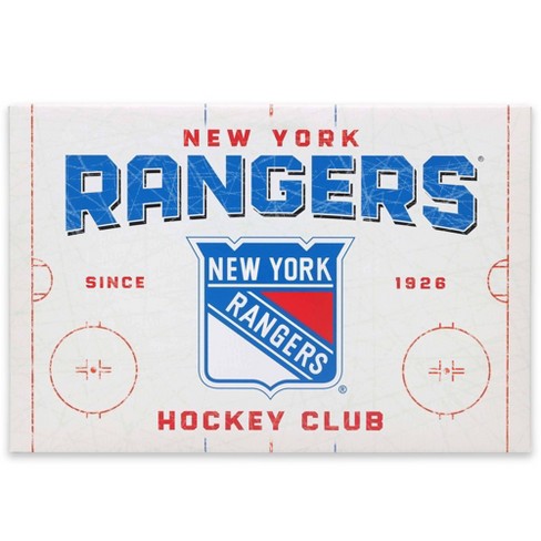 Nhl New York Rangers Rink Canvas : Target