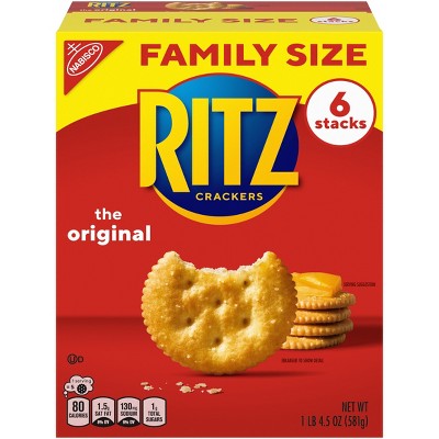 Ritz Crackers Original - Family Size - 20.5oz : Target