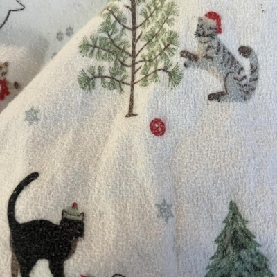 Great Bay Home Cotton Printed Flannel Sheet Set (king, Checkered Moose ...