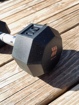 Hex Dumbbell 20lbs Black - All In Motion™ : Target