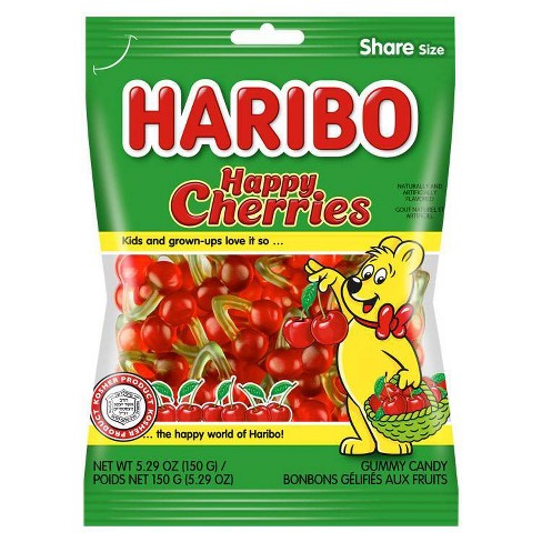 Haribo Happy Cherries Gummi Candy - 5.29oz : Target