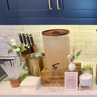 2gal Glass Modern Beverage Dispenser - Threshold™ : Target