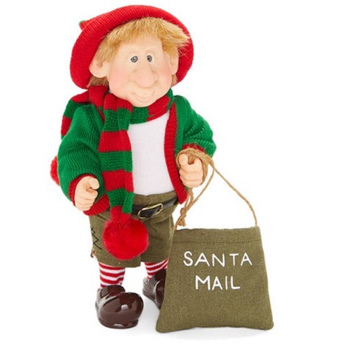 Northlight 11" Zim's The Elves Themselves Orin The Mailman With Bag Of ...