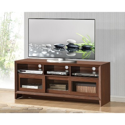 Save 50% • Modern TV Stand for TVs up to 60" with Storage Brown ...