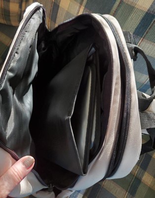 Baby Brezza Quilted Puffer Backpack Diaper Bag - Taupe : Target