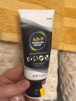 Advil Targeted Relief Pain Relieving Cream With Massage Applicator - 2 ...
