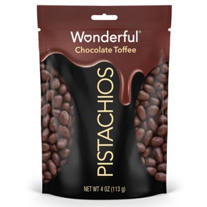Wonderful No Shell Chocolate Toffee Pistachio Nuts - 4oz : Target