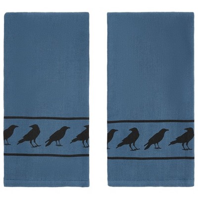 Park Designs Watercolor Wildlife Hand Towel Set Of 2 : Target