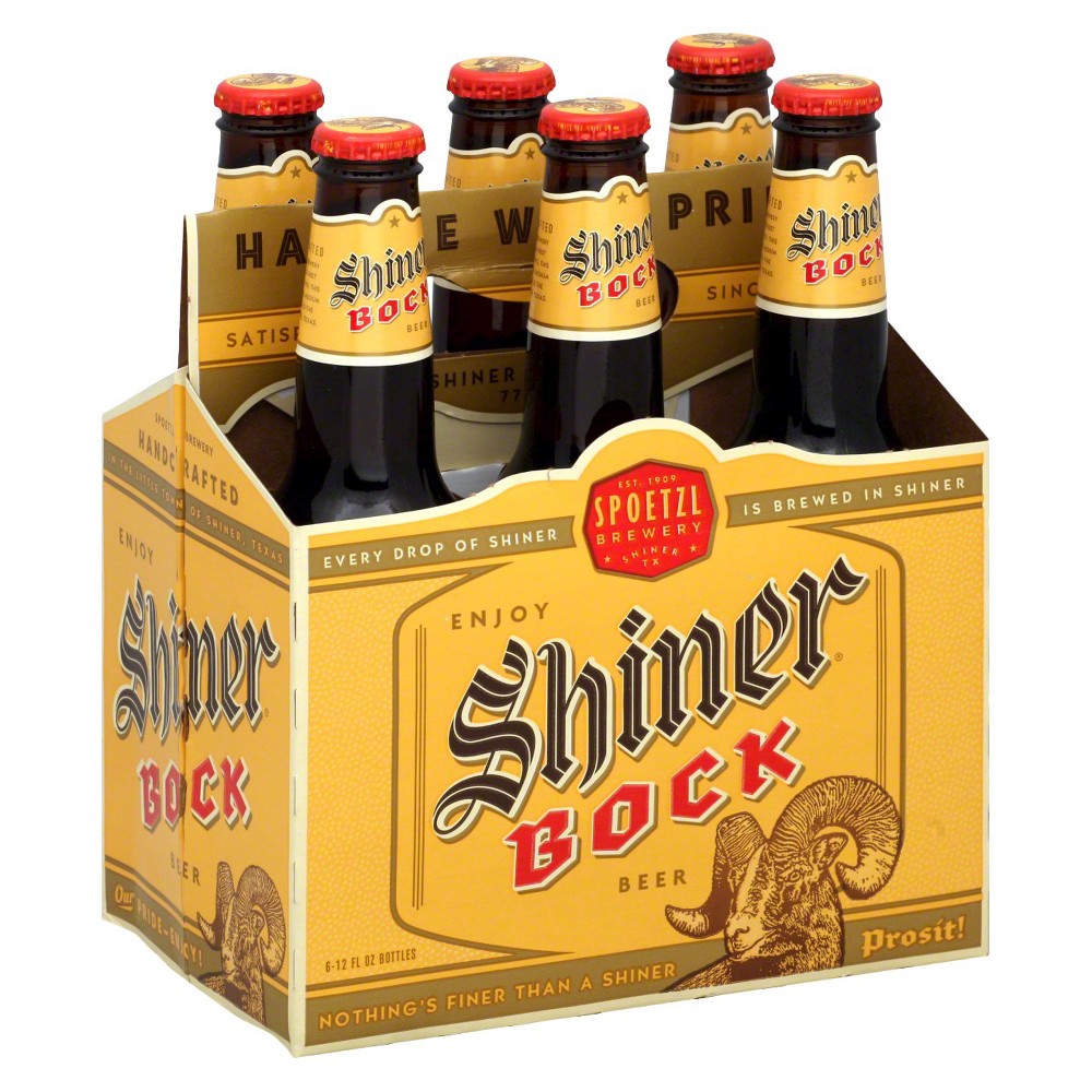 UPC 088573331011 - Shiner Bock Beer 12 oz, 6 pk | upcitemdb.com