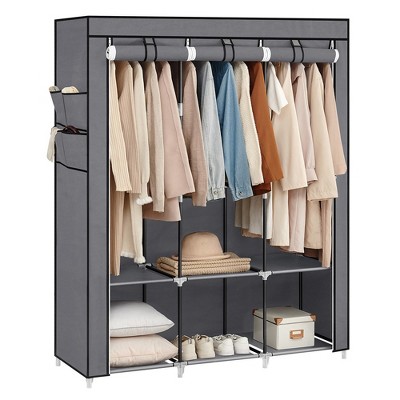Tribesigns Freestanding Closet Organizer Rustic Brown : Target