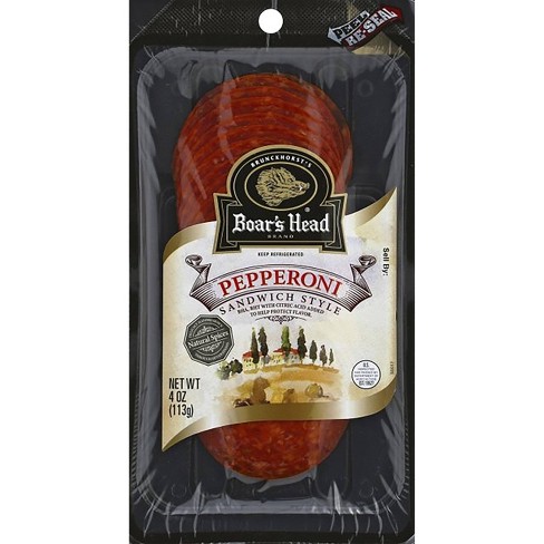 Boar's Head Pepperoni - 4oz : Target