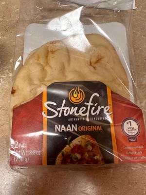 Stonefire Original Naan Bread - 8.8oz/2ct : Target