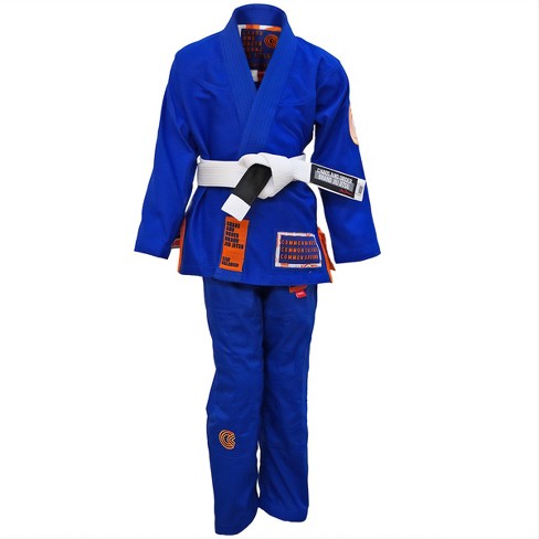 Chaos And Order Kid's Base Label V2 Bjj Gi - M3 - Blue : Target