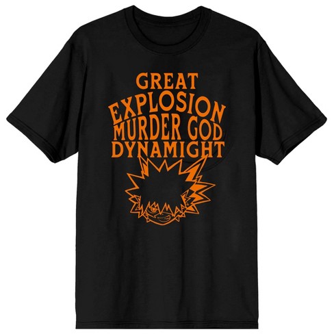 My Hero Academia Katsuki Great Explosion Murder God Dynamight Crew Neck ...