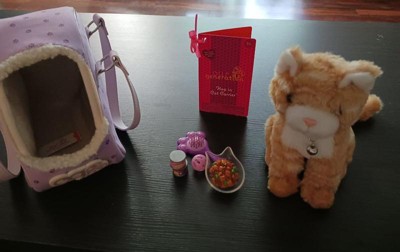 Our Generation Hop In Cat Carrier & Pet Plush Kitten Accessory Set For ...