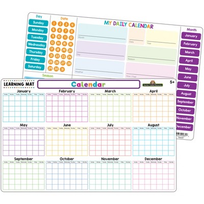 Teacher Created Resources Time Learning Mat : Target