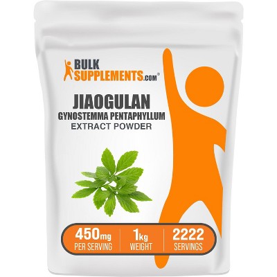 BulkSupplements Gynostemma Extract (Jiaogulan) Powder : Target
