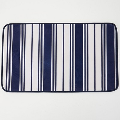 The Lakeside Collection Farmhouse Multi-Stripe Bath Collection - Bath ...